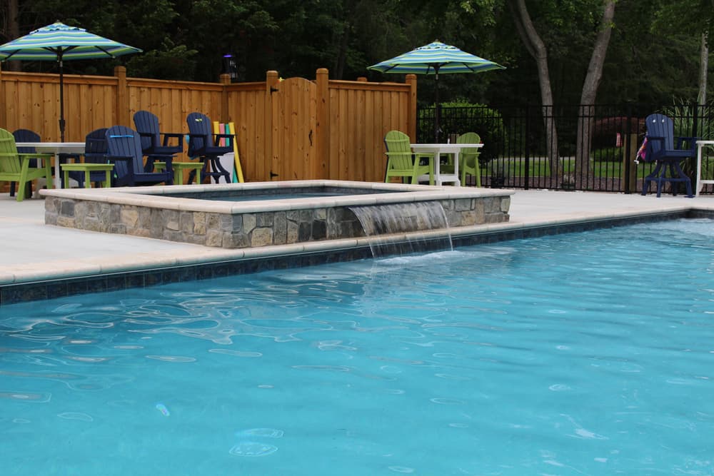 Colonial Beach Swimming Pool | The Pool Company Construction