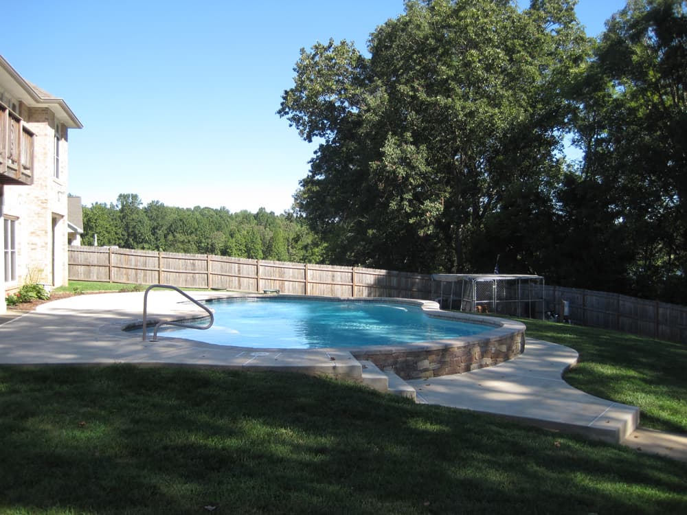 Swimming Pool with Raised & Reverse Bond Beams | The Pool Company ...