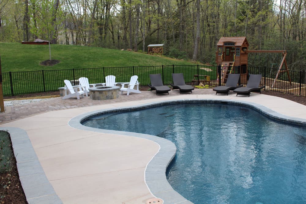 River Bend Swimming Pool | The Pool Company Construction
