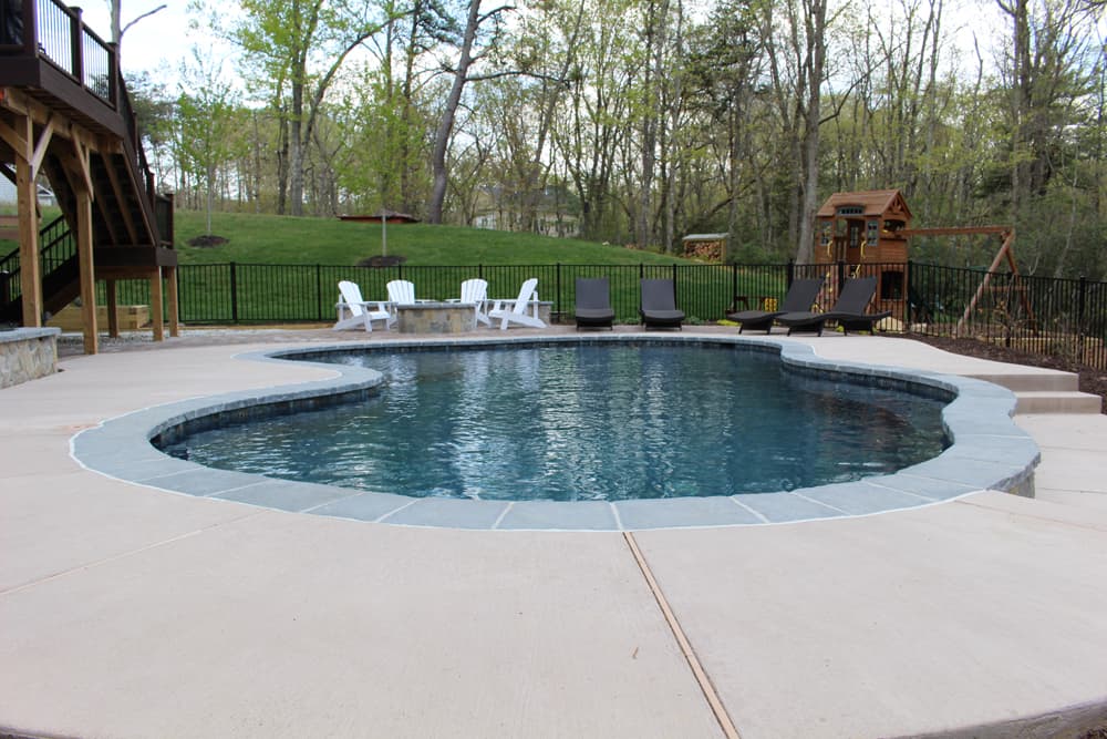 River Bend Swimming Pool | The Pool Company Construction