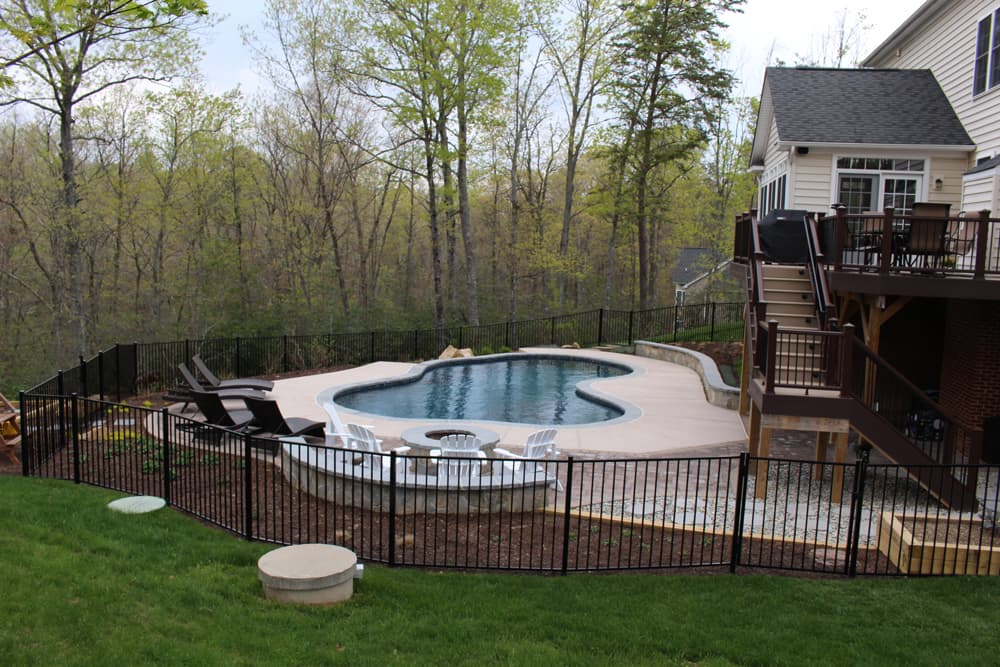 River Bend Swimming Pool | The Pool Company Construction