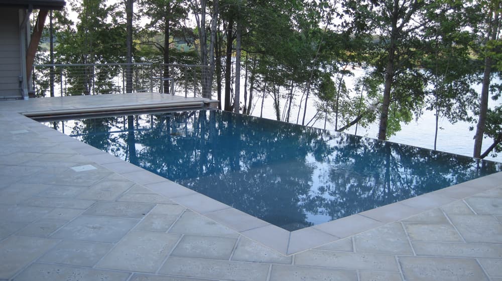Negative Edge Swimming Pool | The Pool Company Construction