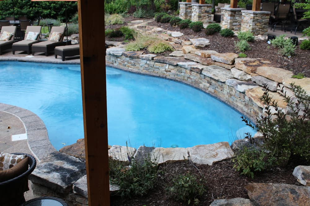 Natural Stone Swimming Pool | The Pool Company Construction
