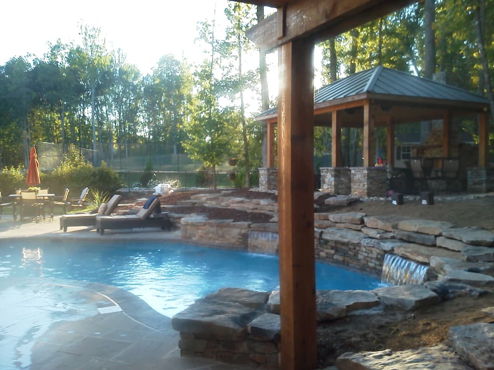 Natural Stone Swimming Pool | The Pool Company Construction