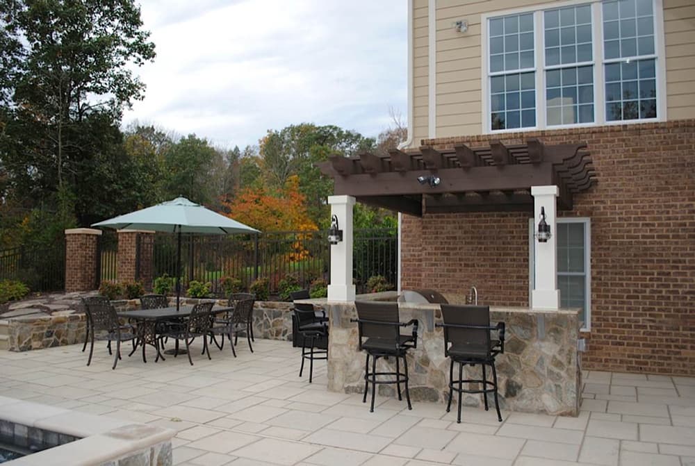 Classic Swimming Pool with Old World Feel | The Pool Company Construction