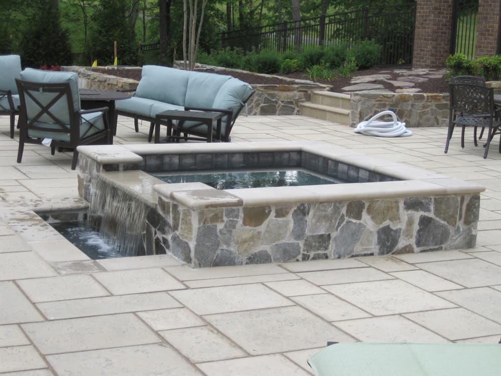 Classic Swimming Pool with Old World Feel | The Pool Company Construction